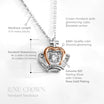 To My Badass Bestie - Luxe Crown Necklace Gift Set – Aphrodite's